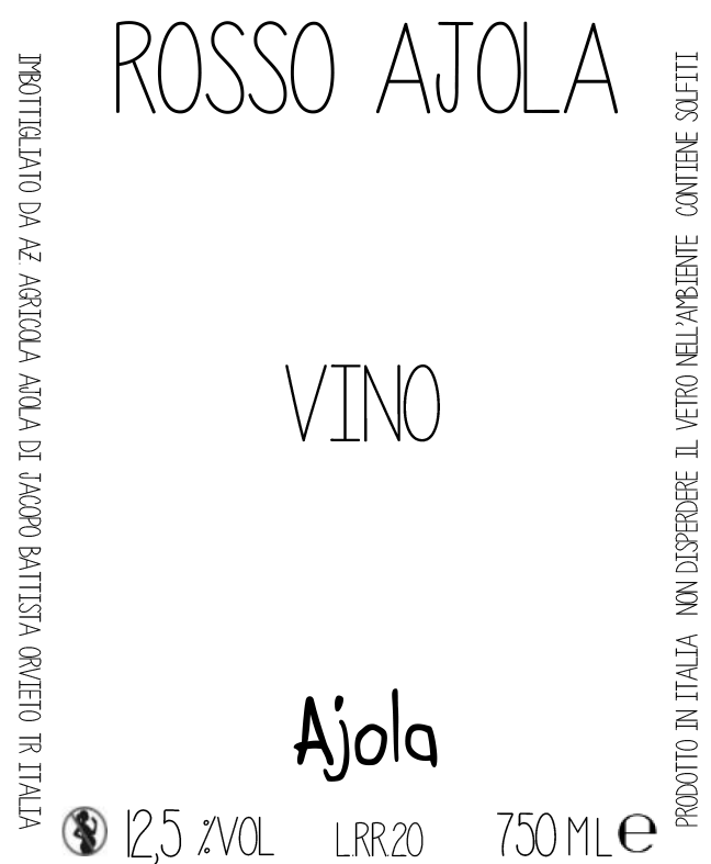 Rosso Ajola 2020 - Tutto a Casa